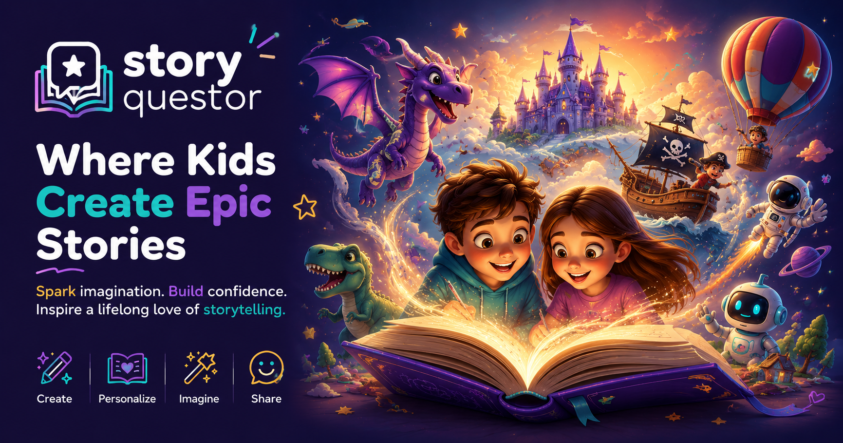 StoryQuestor — Free Choose Your Own Adventure Story Creator